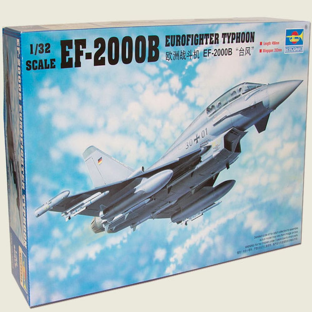 Trumpeter Сборная модель EF-2000B Eurofighter Typhoon купить на OZON по ...