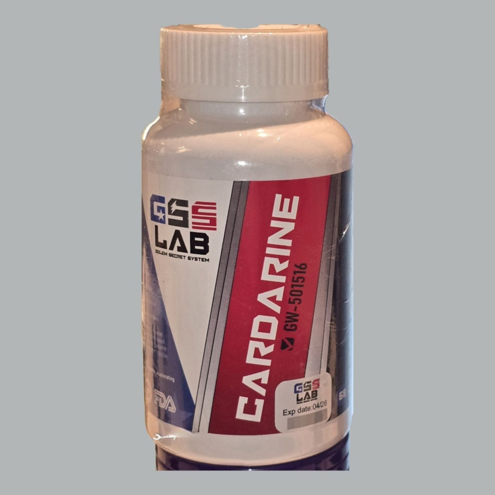Cardarine GW-501516 60 капсул GSS Lab, Анаболический комплекс купить на ...