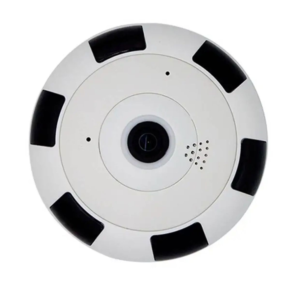 Панорамная камера с объективом рыбий глаз на 360 градусов, WIFI V380 ...