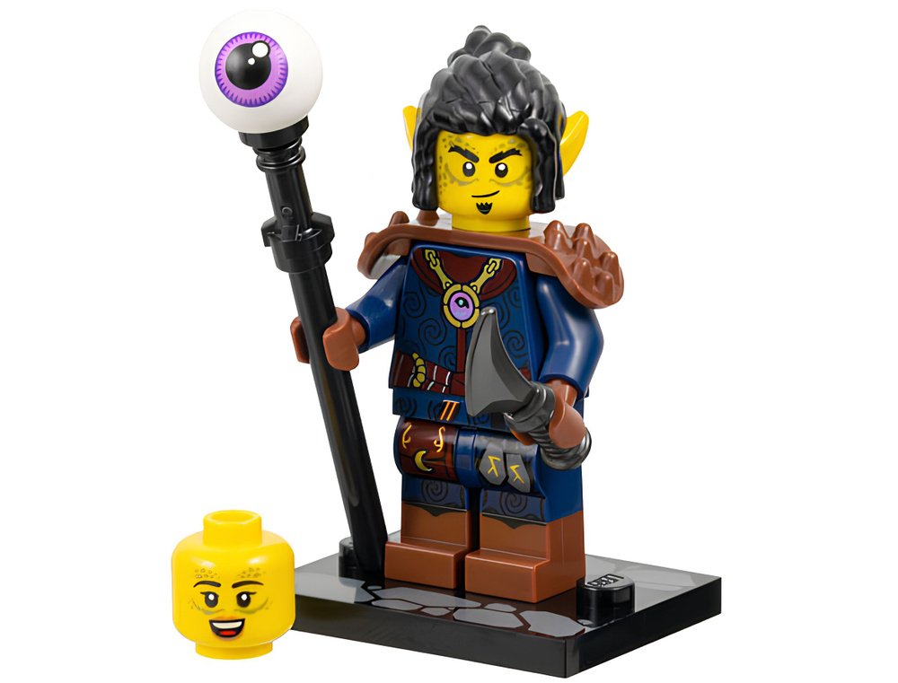 Минифигурка LEGO 71047 Dungeons & Dragons Gith Warlock coldnd-2 N ...