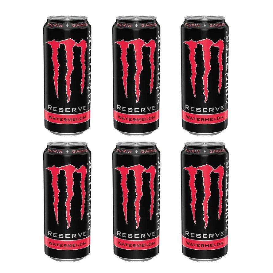 Энергетический напиток Monster Energy Reserve Watermelon, 500 мл х 6 шт ...