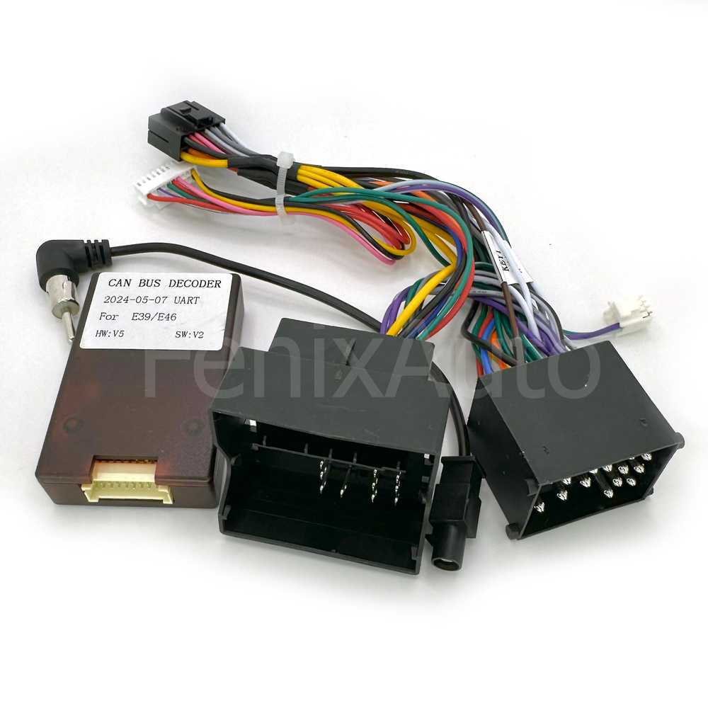 Разъем-переходник 16 pin с Canbus LZ для Android магнитолы в BMW X5 E53 ...