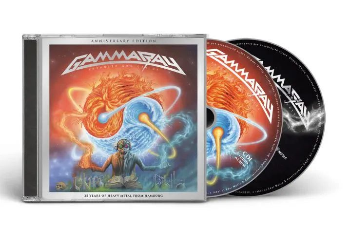 Gamma Ray - Insanity & Genius (Anniversary Edition) 2-CD фирменный диск ...