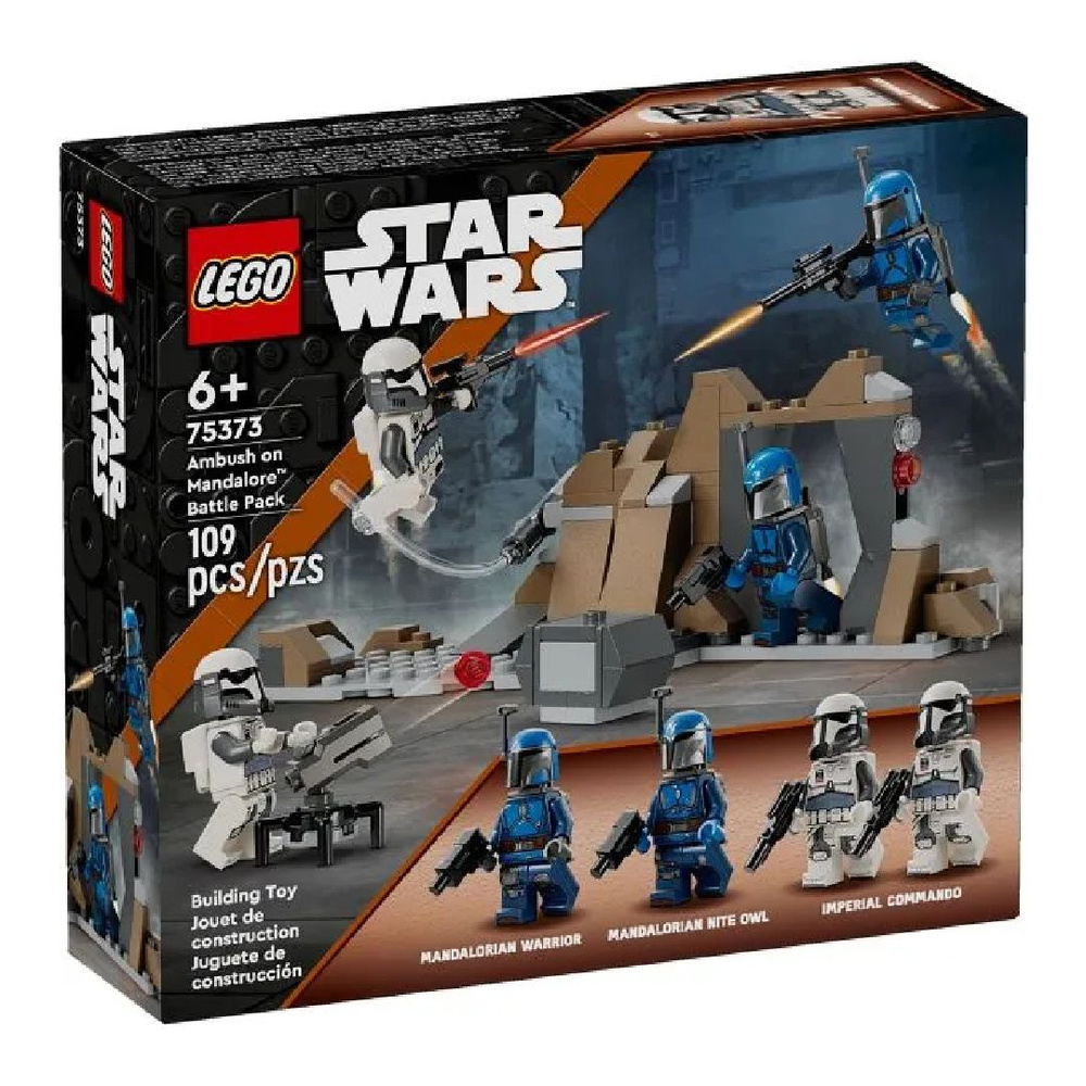Конструктор LEGO Star Wars Боевой набор: Засада на Мандалоре, 109 ...