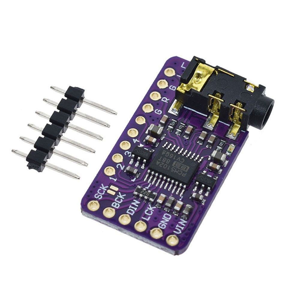 Цифровой аудио-ЦАП PCM5102 для Raspberry Pi с интерфейсом I2S купить на ...