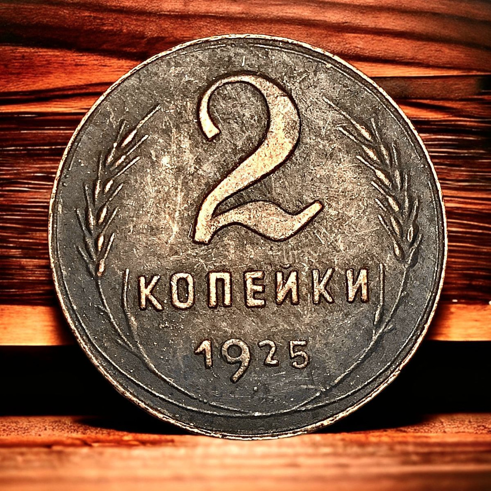 Монета СССР 2 копейки 1925 года. Герб купить на OZON по низкой цене (1756907698)