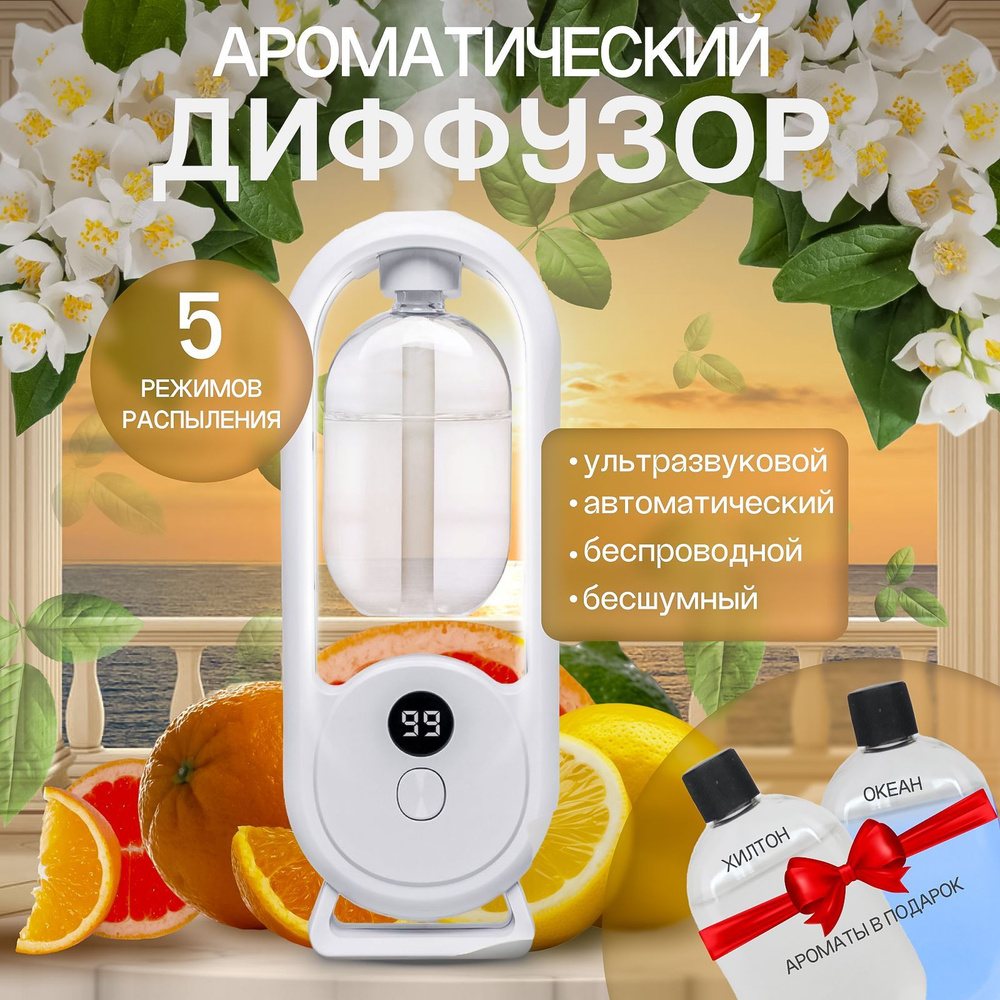 Ароматический диффузор, Спрей, Тубероза, Гардения, 50 мл купить c ...