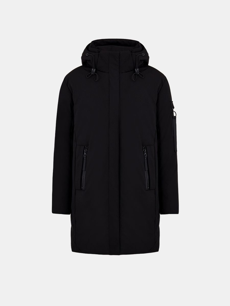 Пальто Мужской Ralf Ringer черный Био-пух, размер 46 купить c доставкой на OZON по низкой цене ...