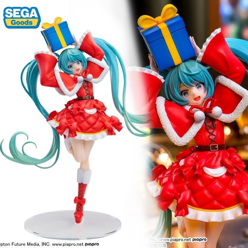 SEGA Фигурка Хацунэ Мику Рождество / SEGA Hatsune Miku Christmas Figure ...