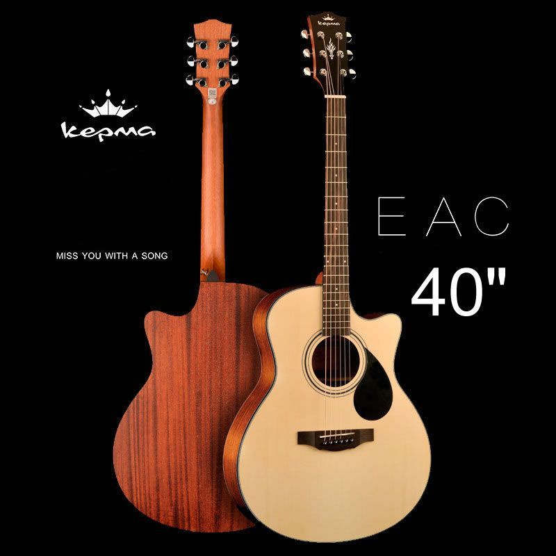 Kepma Акустическая гитара EAC/EDC 6-струнная, корпус Ель 4/4 купить на ...