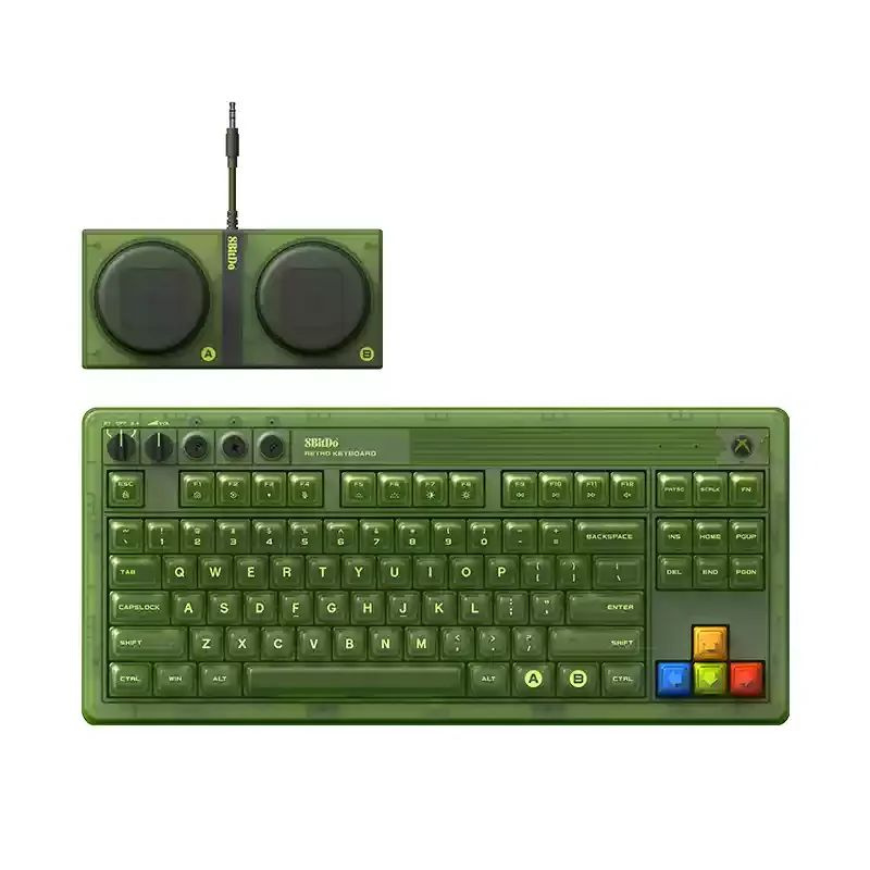 8BitDo Игровая клавиатура , зеленый купить на OZON по низкой цене ...