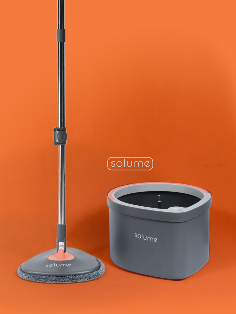 Умная швабра с отжимом и ведром для мытья пола SOLUME VORTEX купить на ...