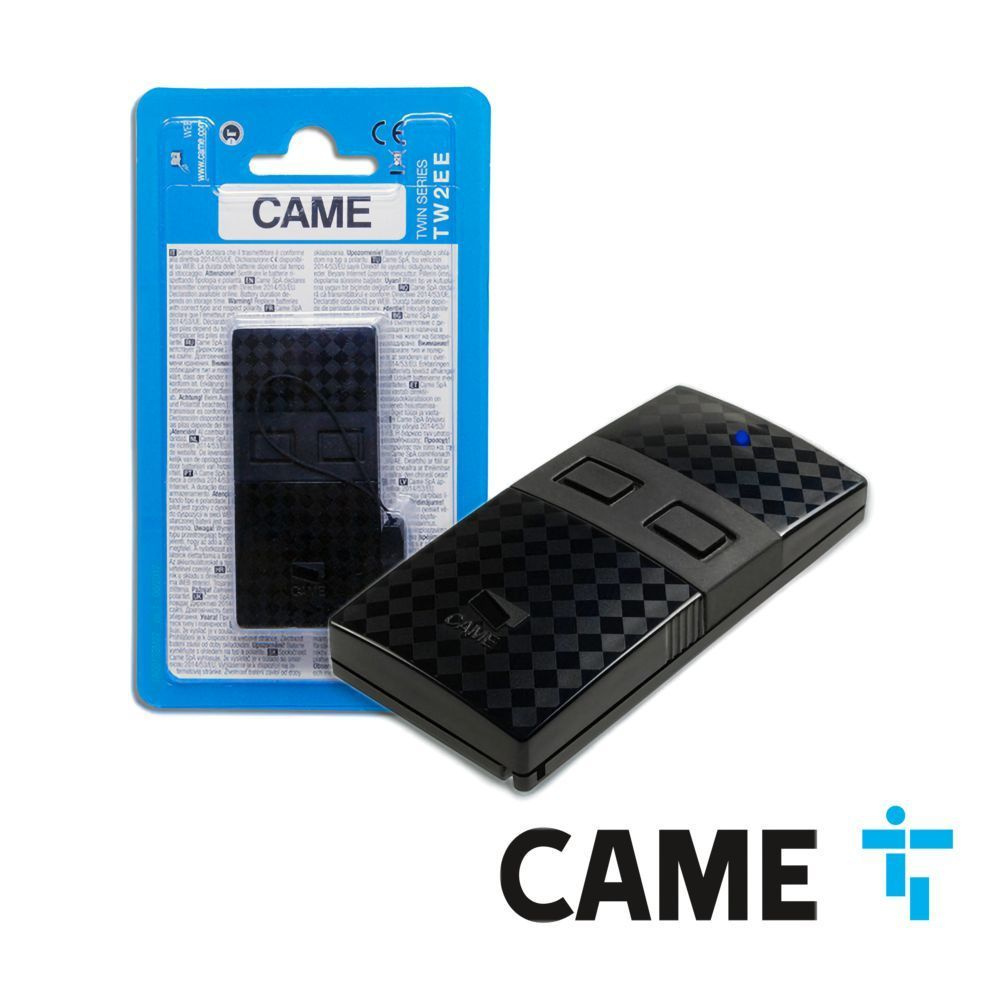 Брелок-передатчик, пульт для ворот и шлагбаумов TW2EE 2-х канальный 433.92 МГц с функцией KEY ...