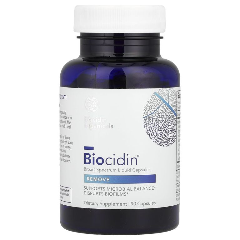 Biocidin Botanicals, Biocidin Remove, Жидкие капсулы широкого спектра ...