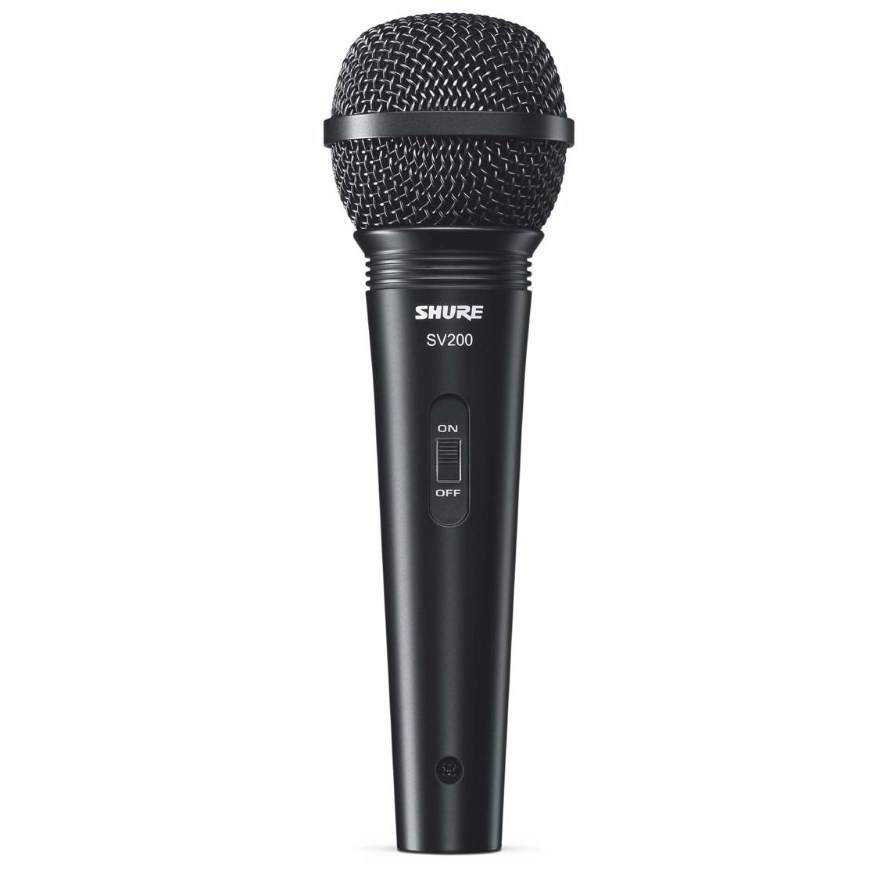 Микрофон Shure SV200, черный купить на OZON по низкой цене (1990959475)
