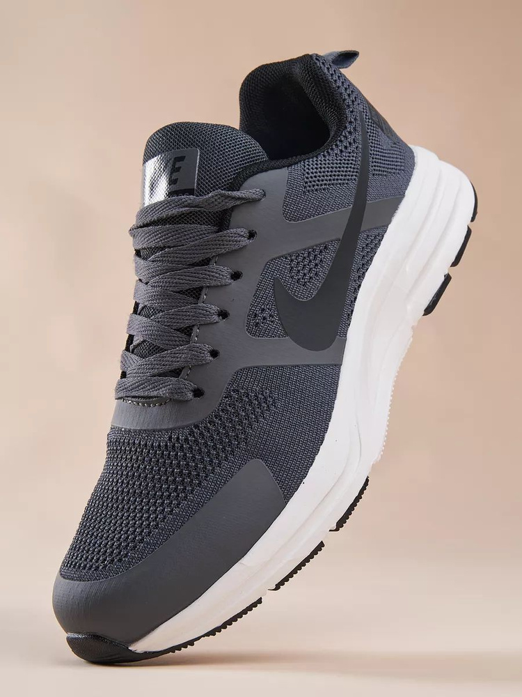 Кроссовки Мужской Nike Текстиль, EVA Фитнес, Бег, размер 45 Лето Шнурки США купить c доставкой ...