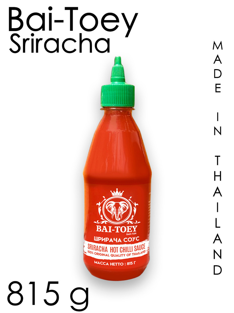 Соус острый шрирача 815 г, Bai-Toey купить на OZON по низкой цене ...