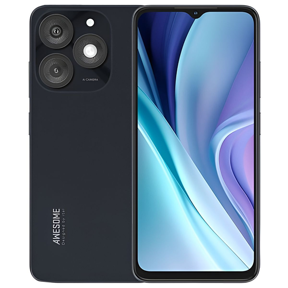 Смартфон ITEL A50 3/64Gb Black 64 ГБ Черный 6.52 10057955 купить c ...