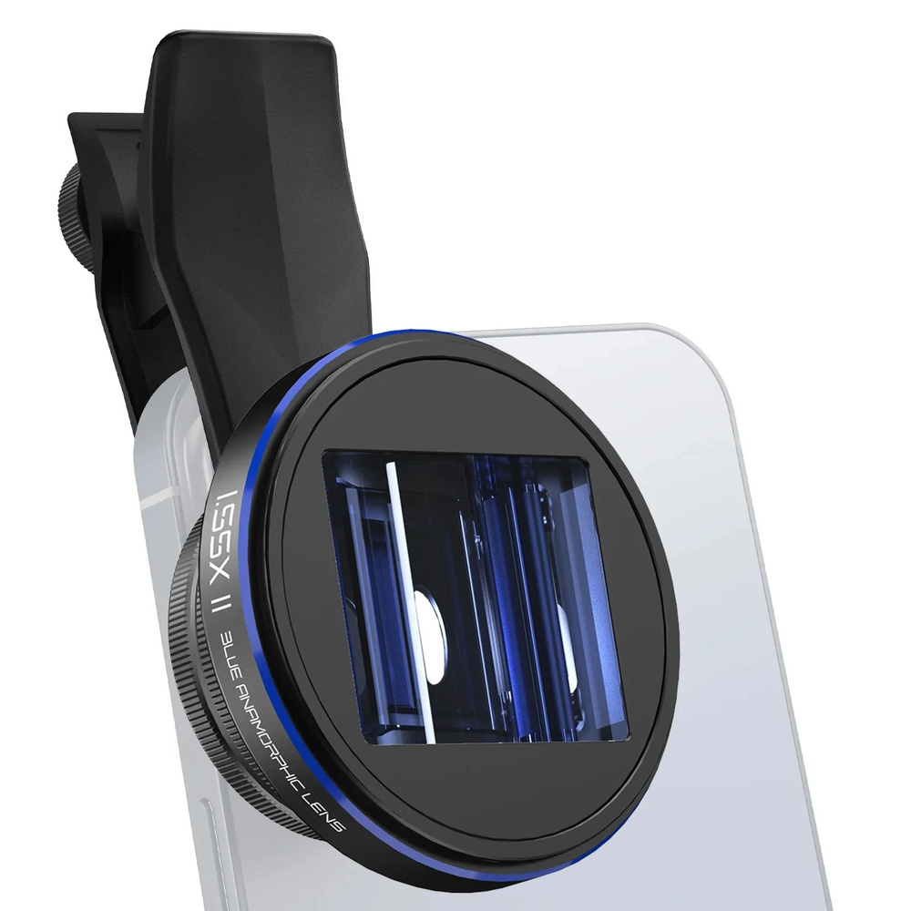 Анаморфотный объектив NEEWER LS-43 PRO 1,55x Blue Flare с резьбой 17 мм ...