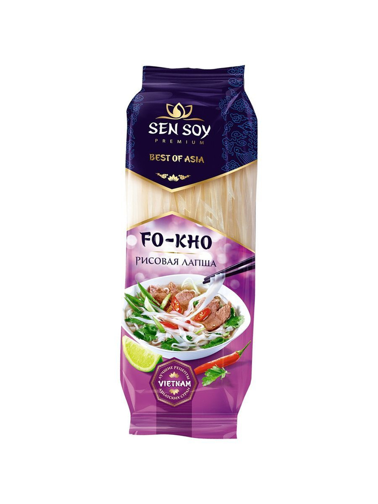 Лапша Sen Soy Fo-Kho рисовая, 200г купить на OZON по низкой цене (1997144211)