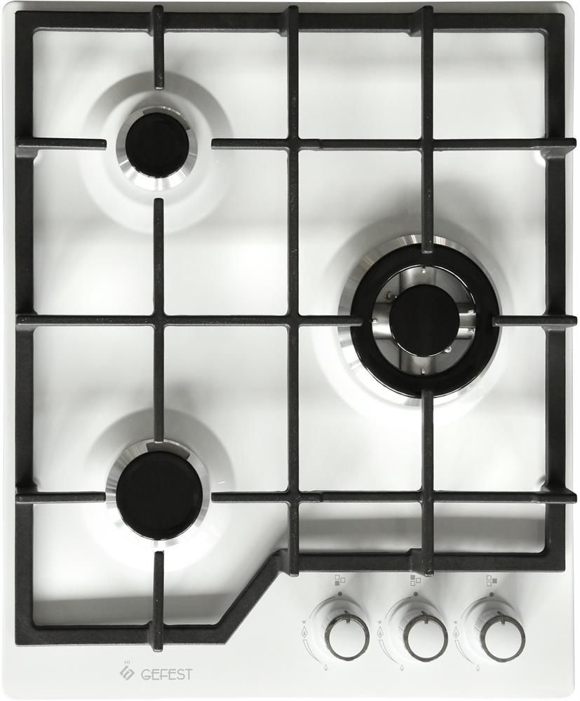 GEFEST Газовая варочная панель ПВГ 1100 белый купить c доставкой на OZON по низкой цене (2317388009)