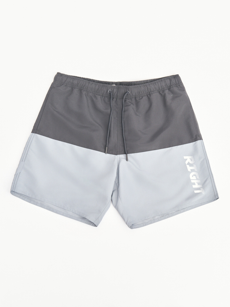 Плавки Мужской Zolla шорты Полиэстер серый, размер 48 Китай Пляжный, рост 182-188 купить c ...