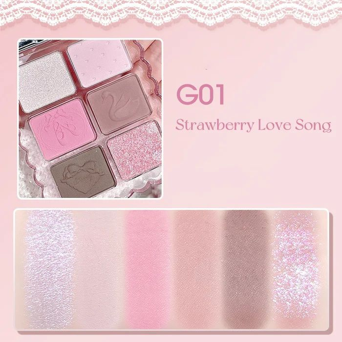 Тени для век GOGO TALES Sweet Pink Ballet Collection Eyeshadow Palette ...