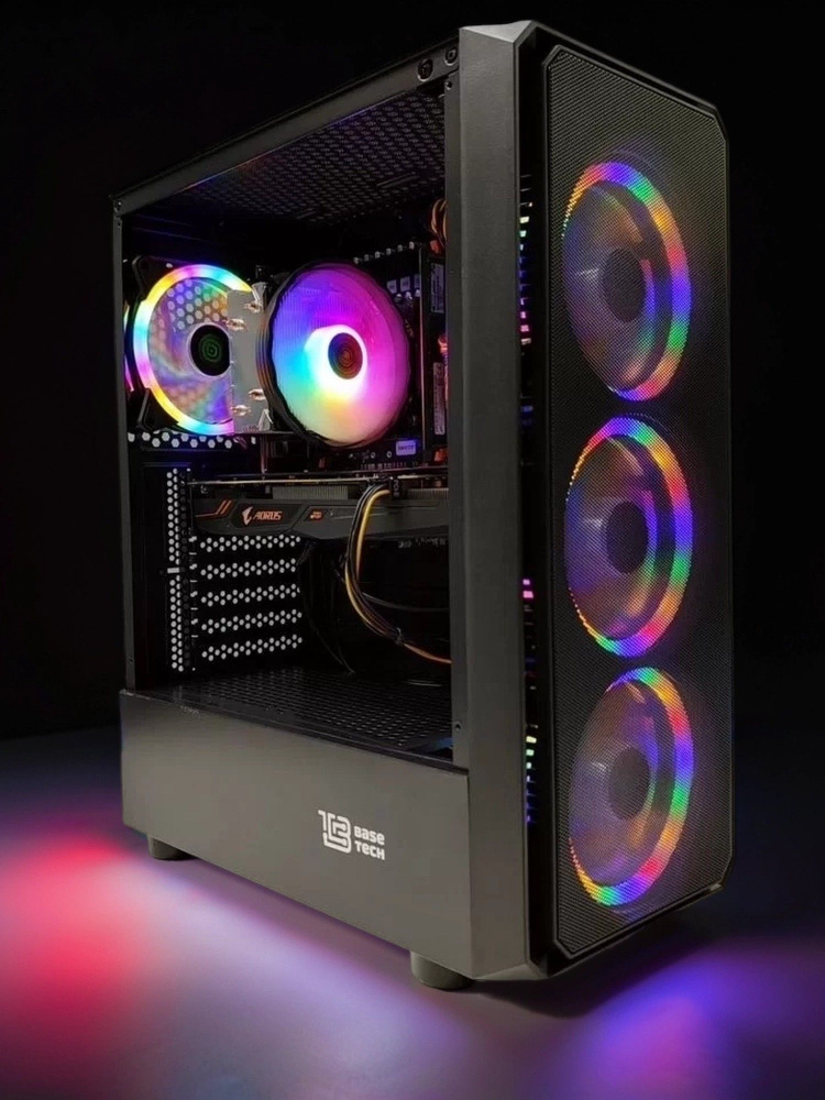 KWIK Системный блок (Intel Core i7-4770, RAM 16 ГБ, SSD 1024 ГБ, NVIDIA GeForce RTX 2060 SUPER ...