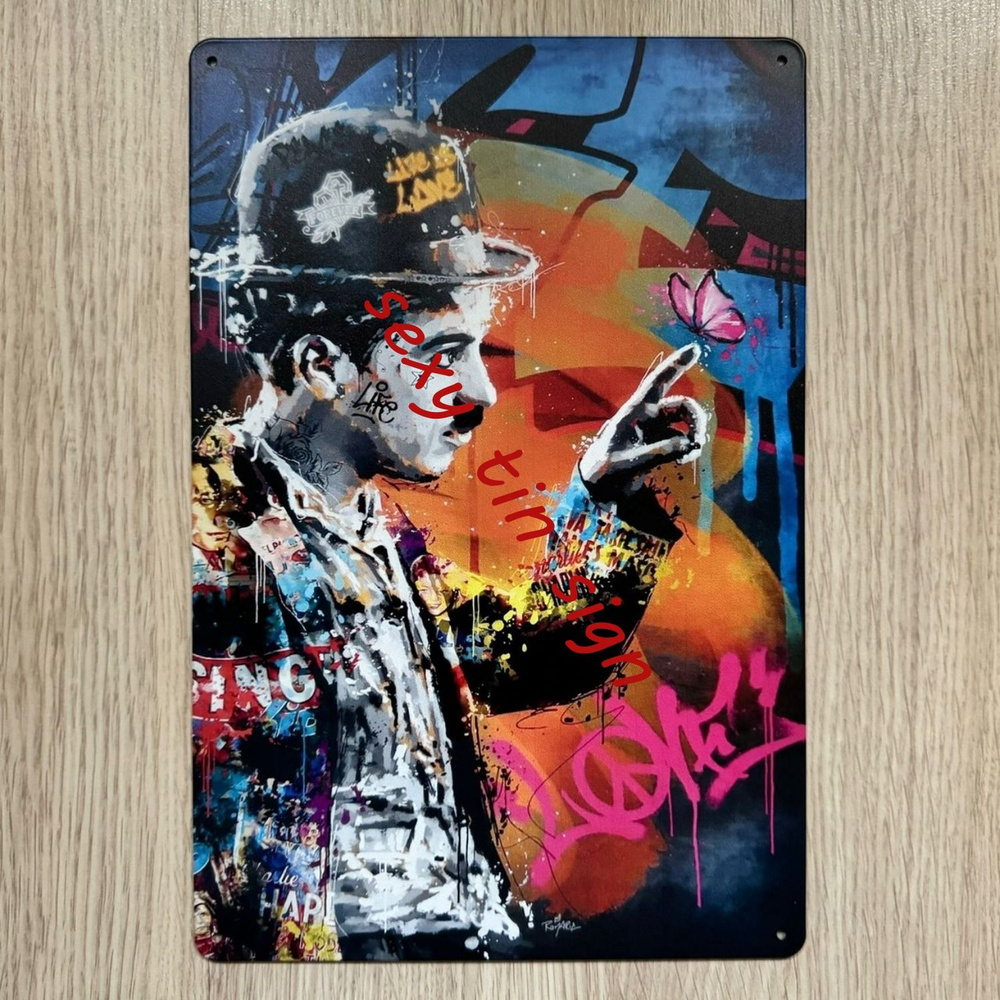 Жестяные тарелки для украшения гаражей и мастерских с изображением ...