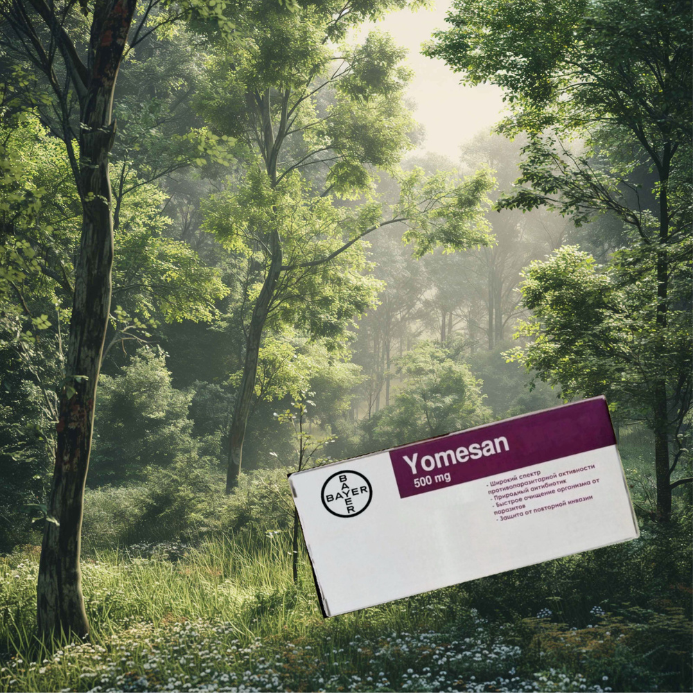 Yomesan, Йомесан 500 мг, 4 тб. / Турция купить на OZON по низкой цене ...