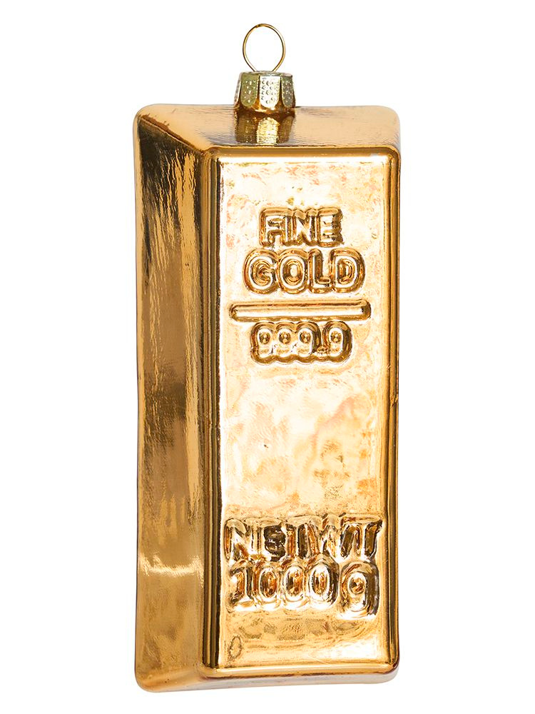 Елочное украшение "Золотой слиток" Holiday Classics купить c доставкой ...