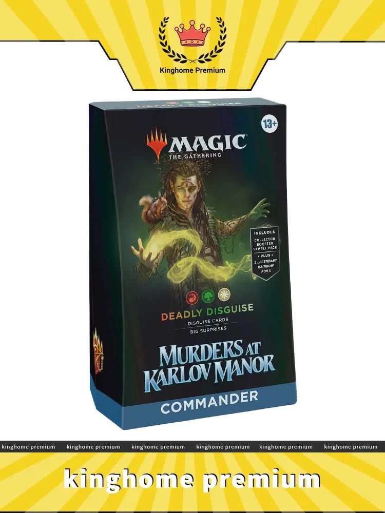 Magic: The Gathering Murders at Karlov Manor Commander Deck - Deadly ...