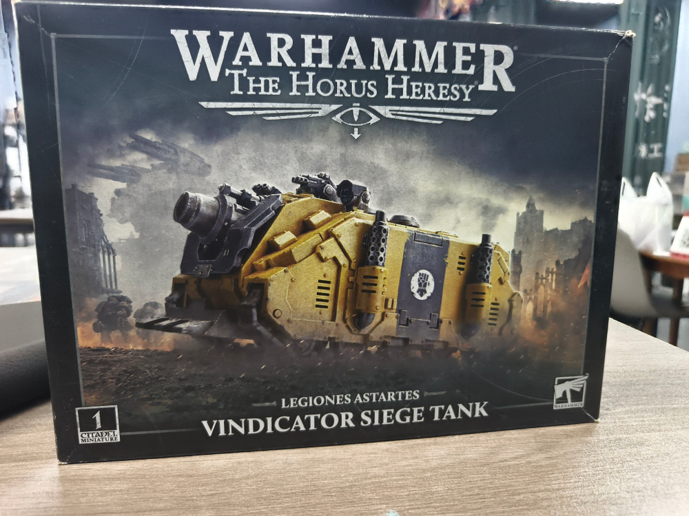 Warhammer HH LEGIONS ASTARTES: ВИНДИКАТОР СИГЕ ТАНК VINDICATOR SIEGE ...