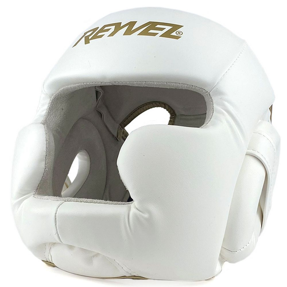 Шлем Reyvel тренировочный Full Face белый купить на OZON по низкой цене (1228486900)