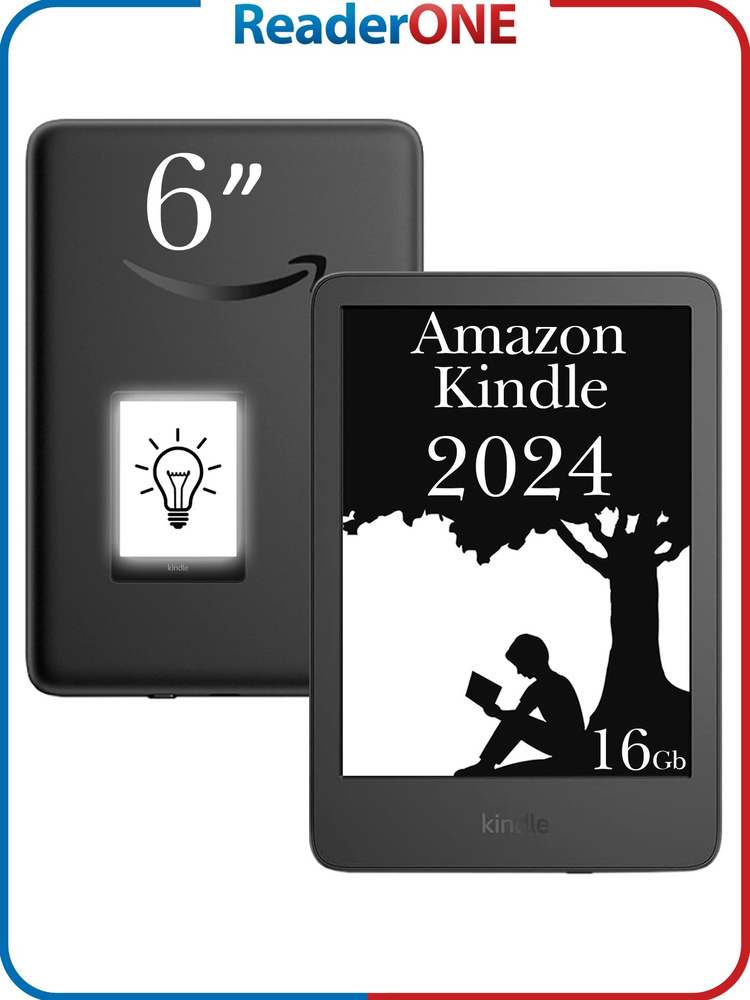 Электронная книга Amazon Kindle 11 11th Gen16Gb E-ink 6, Монохромный 16 - купить по низким ценам ...