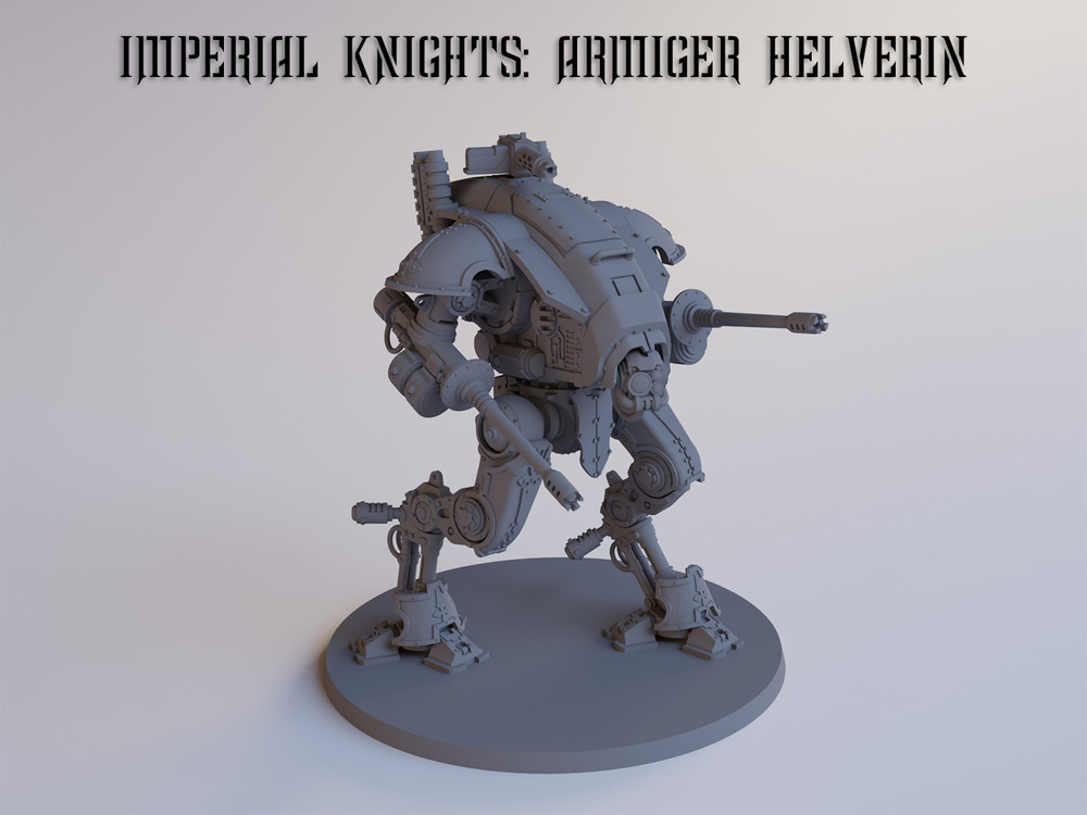 Imperial knights: Armiger Helverin / Армигер Хелверин оруженосец ...