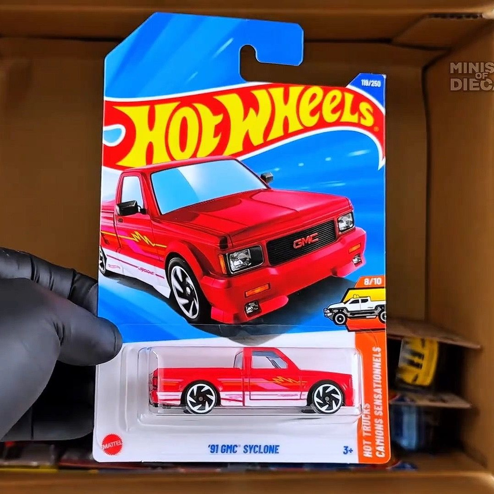 Машинка Hot wheels 2025 91 GMC SYCLONE купить на OZON по низкой цене ...