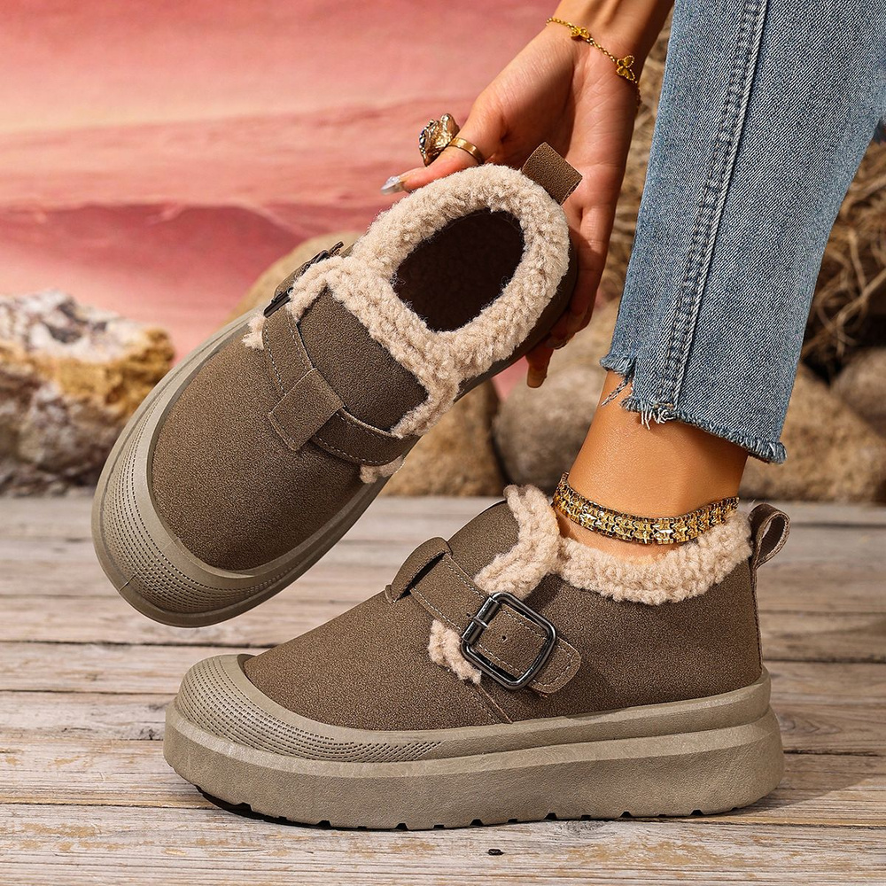 Мокасины Женский MOOCIE хаки, размер 39 Зима купить c доставкой на OZON по низкой цене (2892581621)