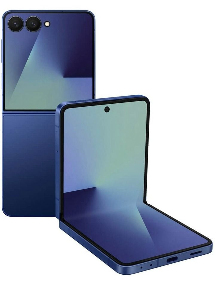 Смартфон Samsung Z Flip 7 512 ГБ 12 ГБ Синий 6.9 OLED/AMOLED SM-F766 купить c доставкой на OZON ...