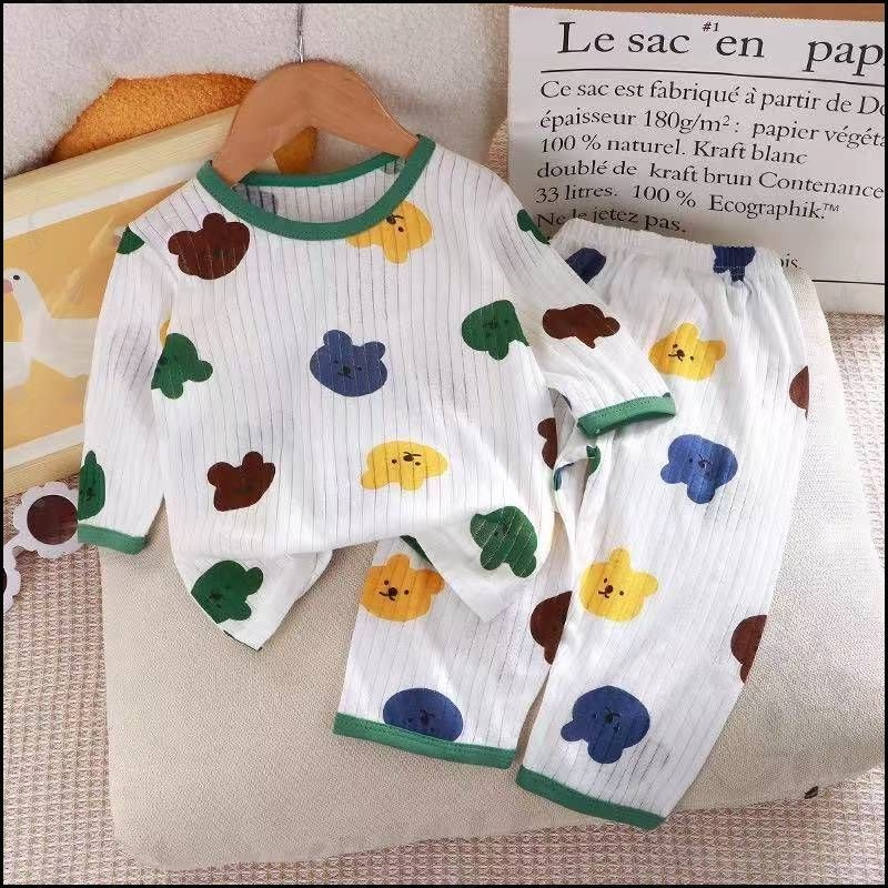 Пижама для малышей Девочки, Мальчики, размер 98 белый Демисезон купить ...