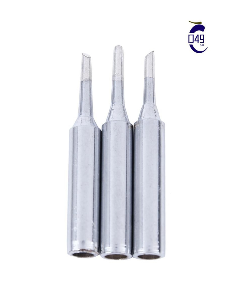 (V T I A) Жало паяльника 900M-T-2C, 60 Вт, ширина 2 мм, 3 шт, 43 X 6 мм ...