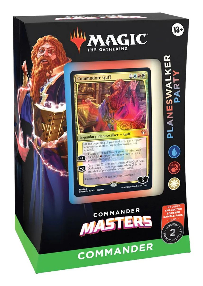 MTG: Commander Masters - Planeswalker Party (Английский) купить на OZON ...