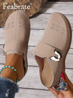 Сабо Женский Feabrate Полиуретан R (средняя), размер 39 Закрытый нос, Круглый нос Стандартный ...