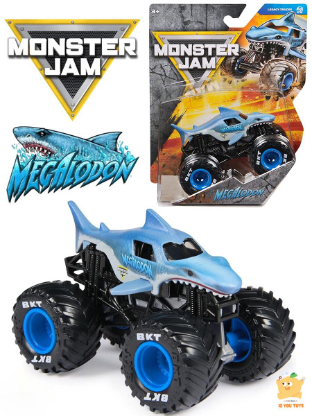 Spin Master Monster Jam Megalodon Legacy Trucks Series / Детская ...