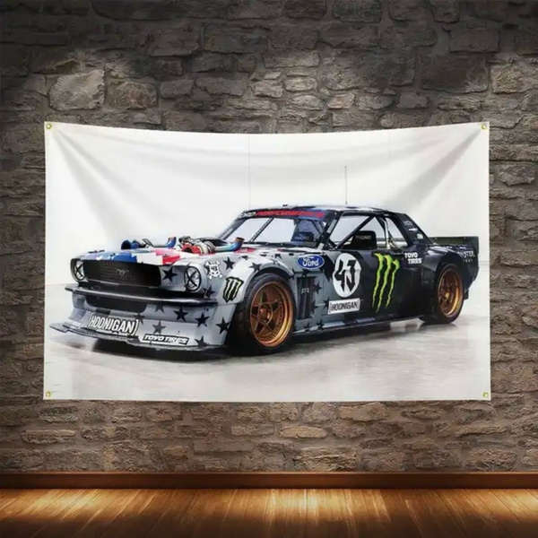 Флаг плакат баннер JDM Hoonigan Хуниган купить на OZON по низкой цене ...