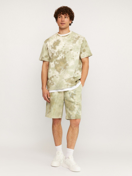 Шорты Мужской Zolla Повседневный светло-зеленый, размер 48 Хлопок, Полиэстер, рост 182-188 ...