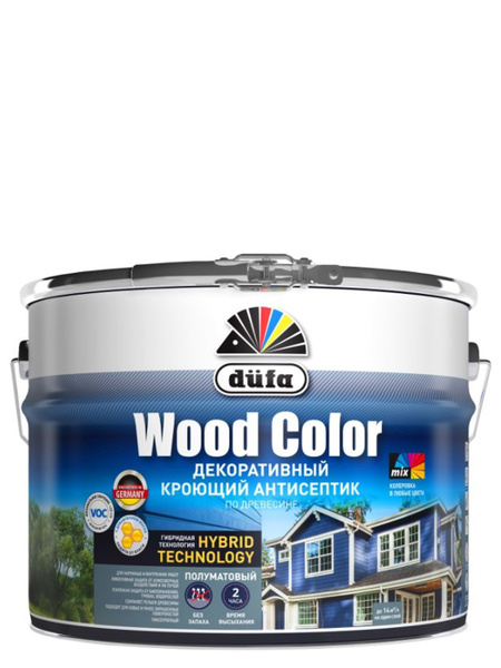 Dufa Wood Color / Дюфа Вуд Колор Кроющий антисептик для деревянных ...