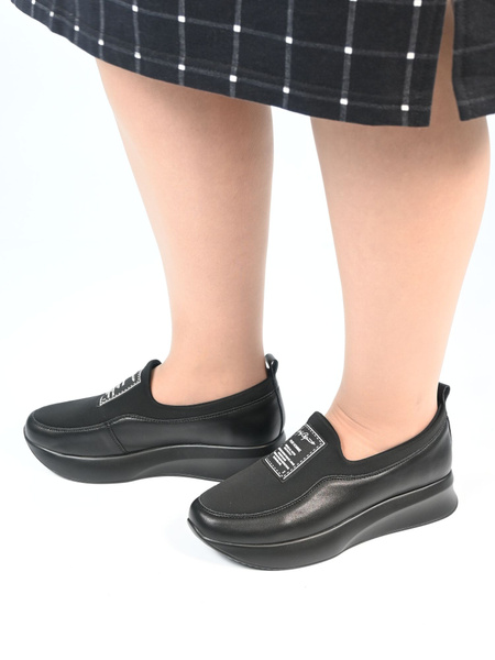 Туфли Женский Ascalini Натуральная кожа, размер 43 Платформа 8 Россия Без застёжки купить c ...