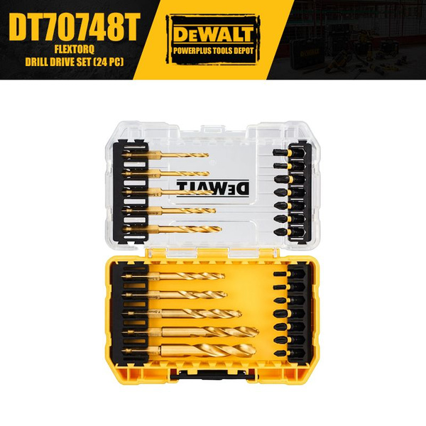 DEWALT DT70748T Набор сверлильных дисков FLEXTORQ (24 шт.) купить на ...