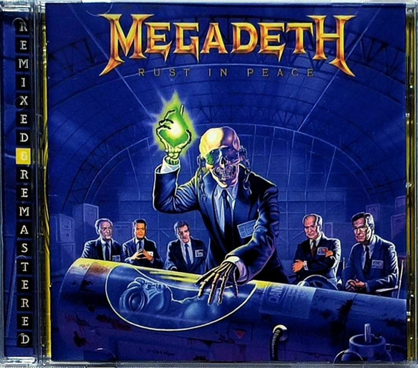MEGADETH "Rust In Peace" CD диск 1990 Thrash Metal купить на OZON по ...